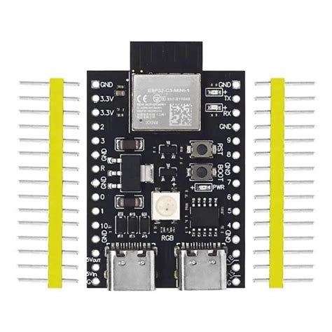 Макетная плата Esp32 C3 Wifi Bluetooth Ble50 Основная Devkitm 1 купить