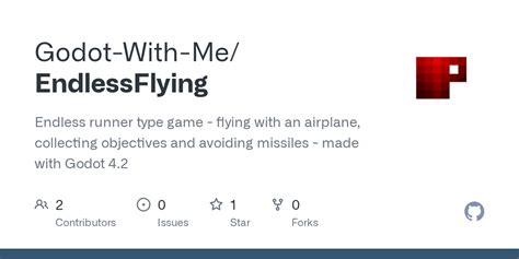 Github Godot With Meendlessflying Endless Runner Type Game Flying With An Airplane