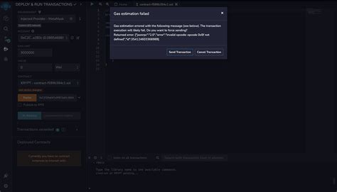 Gas Estimation Failederror Smart Contracts Openzeppelin Forum