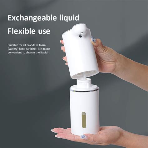 자동 거품 비누 디스펜서 터치리스 센서 Usb 충전 스마트 거품 기계 액체 디스펜서 손 소독제 개인 관리 가전
