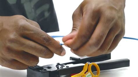How To Terminate An Rj45 Connector