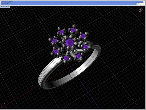 Projeto 3d Para Prototipagem Rings Heart Ring Jewelry
