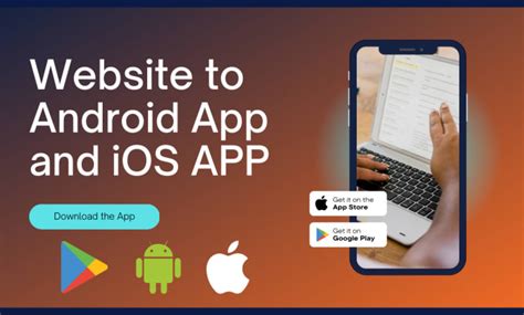 convert your any web into android app and ios with flutter by win word