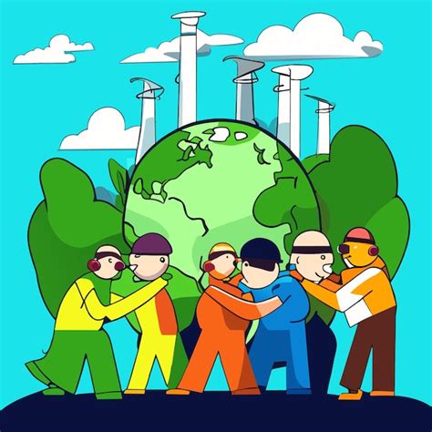 Premium Vector Environmental Alert Earth S Rising Temperature Vector