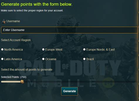 generator call of duty mobile terbaru work 100 6