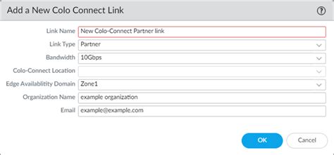 Configure Prisma Access Colo Connect