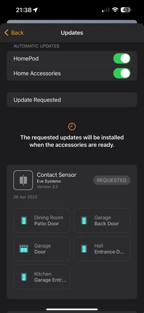 matter updates within home app macrumors forums