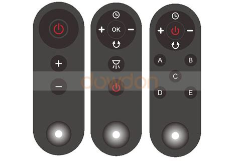 433MHZ 2 4G Wireless RF Remote Control Universal Customizable