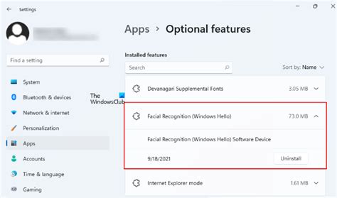 Turn Windows Features On Or Off Manage Windows Optional Features