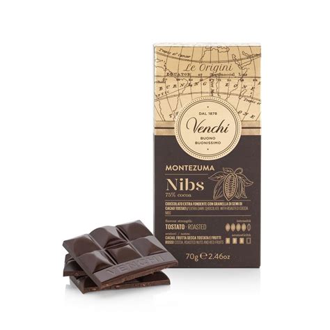 75 Nibs Chocolate Bar 70 G Venchi Arabia