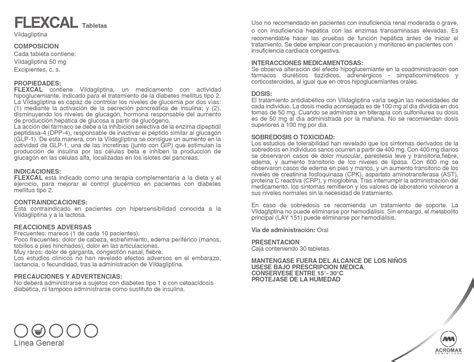 Flexcal 50 Mg Acromax Dominicana