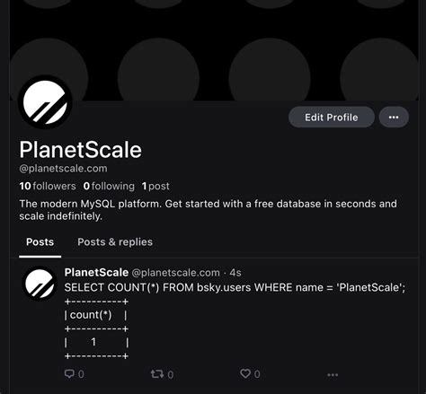 Planetscale On Twitter Hello World