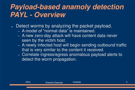 Ppt Analysis Of Anomalous Payload Based Worm Detection And Signature Generation By Powerpoint