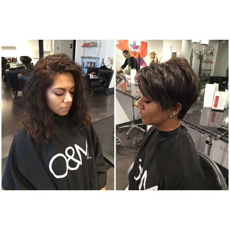 Haircut Transformation Before And After Pixie Haircut Before And