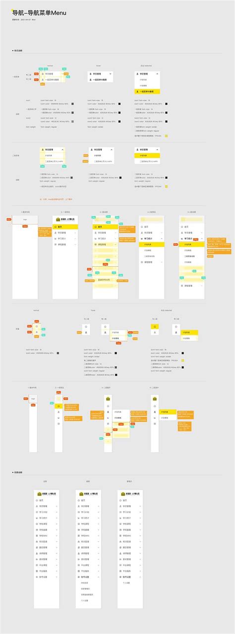 超详细 ︳web管理后台ui设计规范 学校内训系统 Uicn用户体验设计平台