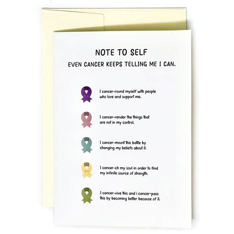 Cancer Cards Encouragement Sayings
