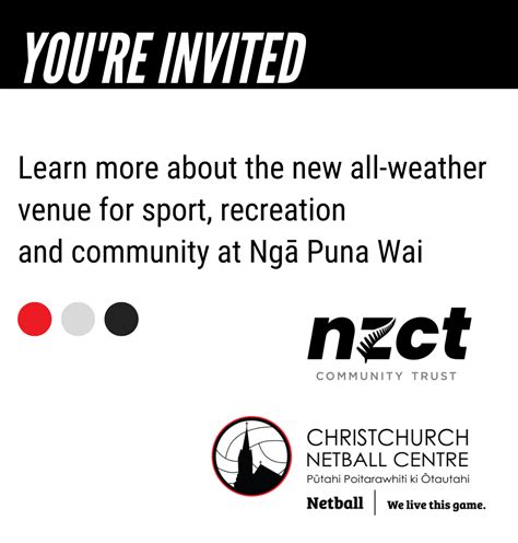 Christchurch Netball Centre Home