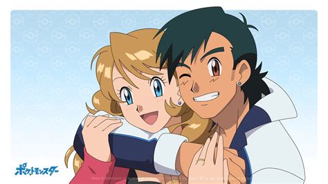 Ash Ketchum And Serena Pokemon And More Drawn By Novanoah Danbooru