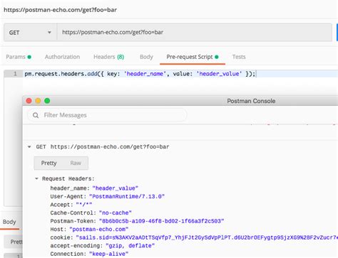 Adding A Header In A Pre Request Script Help Hub Postman Community