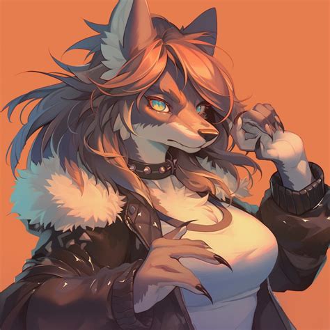 Feral Furry Art Anthropomorphic Niji Furry Ai