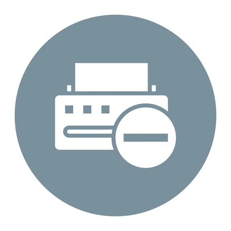 Premium Vector Printer Error Icon Vector Image Can Be Used For Printing