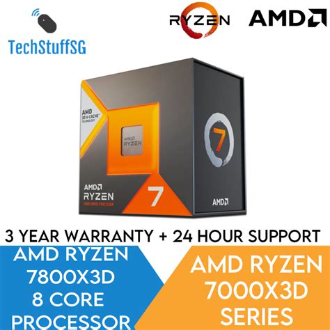 Amd Ryzen 7800x3d 8 Core 16 Thread Processor Best Processor For