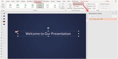 How To Animate Single Words Or Letters In Microsoft Powerpoint