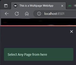 Creating Multipage Applications Using Streamlit GeeksforGeeks