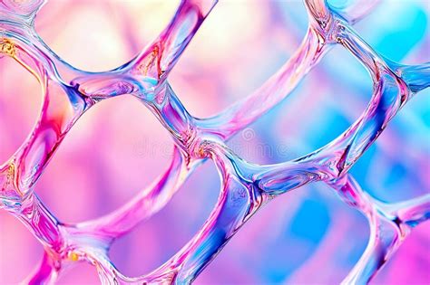 vivid metallic lattice close up illustrating atomic arrangement and