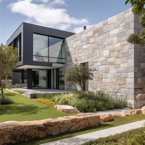 Modern Exterior Stone Cladding Unveiling New Dimensions In Design • Artfasad