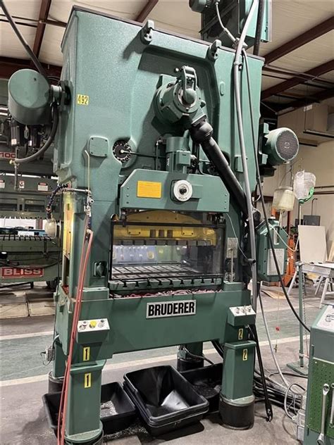 Bruderer Bsta 60iihl High Speed Stamping Press 60 Ton