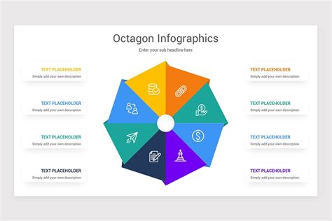 Octagon Infographics Powerpoint Template Nulivo Market