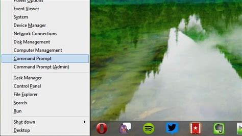 Replace Powershell With The Command Prompt In Windows 8 1s Win X Menu