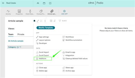 Prefilling Fields In Webforms Podio