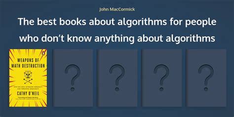 the best books about algorithms