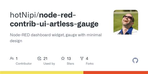 GitHub HotNipi Node Red Contrib Ui Artless Gauge Node RED Dashboard Widget Gauge With