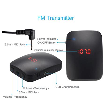 Wireless Microphone Fm Radio Transmitter Headset C Vicedeal