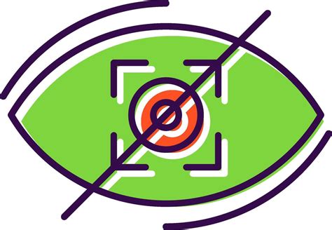 Visibility Off Filled Icon Vector Art At Vecteezy