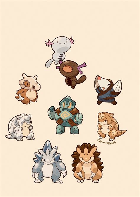 Zozozoshion Alolan Sandshrew Alolan Sandslash Cubone Drilbur