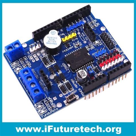 L298P MOTOR SHIELD BOARD FOR ARDUINO IFuture Technology