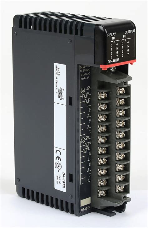 Relay Output Module 16 Pt 6 24 VDC 6 240 VAC PN D4 16TR AutomationDirect