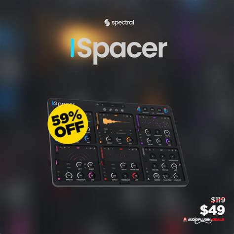 【526まで】時間と空間が一体となったモジュラー・クリエイティブ・エフェクト・ステーション、spectral Plugins「spacer