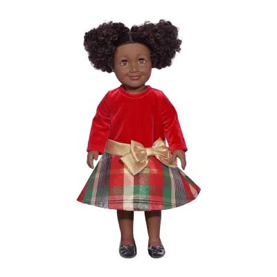 Bonnie Jean Matching Doll Dress Doll Accessory Color Red Jcpenney