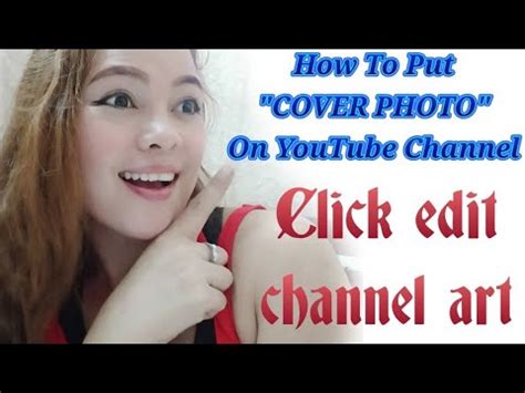 How To Put Cover Photo On YouTube Channel YouTube