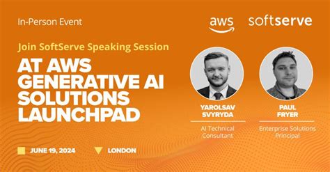 Softserve On Linkedin Aws Generative Ai Solutions Launchpad Media And Entertainment