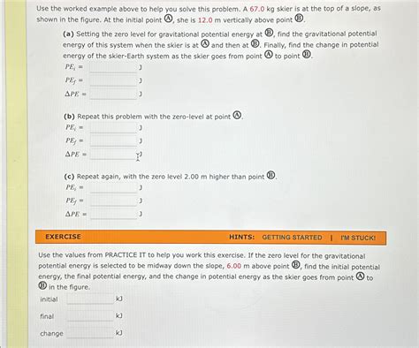 Use The Worked Example Above To Help You Solve This