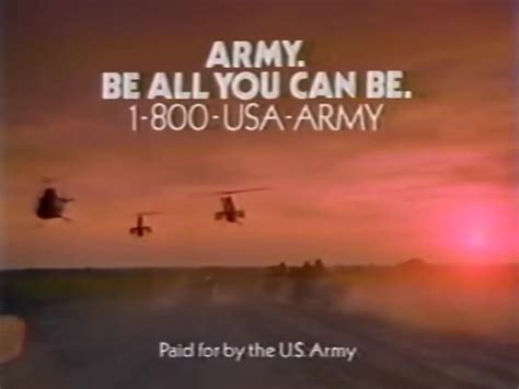 This Month The U S Army Announced It Is Re Introducing The Recruiting Slogan Be All You Can