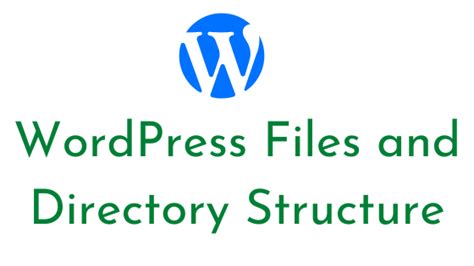 Wordpress Files And Directory Structure Infrakode Services
