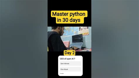 Mastering Python In 30 Days Day 2 Learning The Right Way