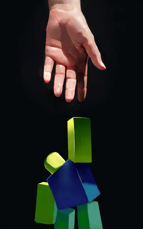 Noob Roblox Drawn By Nr1toki Danbooru